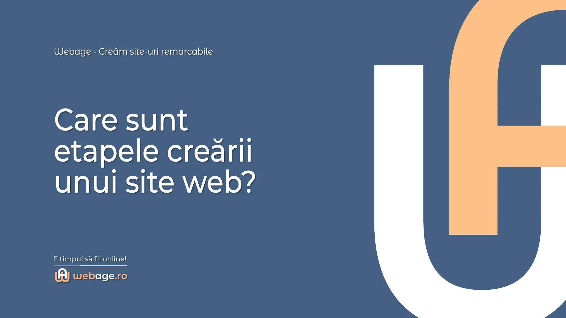 5 etape pentru crearea unui site web eficient